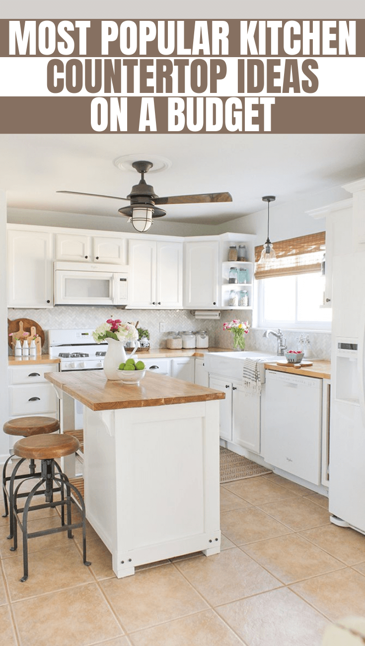 Kitchen Island Countertop Ideas On A Budget EasyHomeTips Kitchen Island Countertop Ideas On A Budget EasyHomeTips
