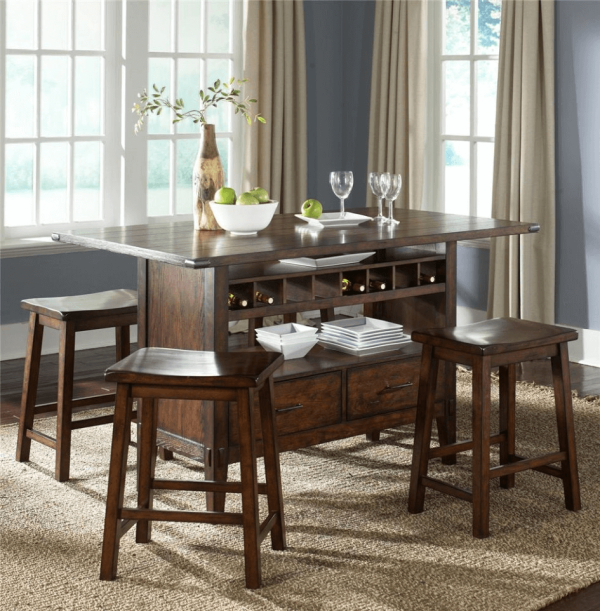 Kitchen Island with Pull Out Table - EasyHomeTips.org