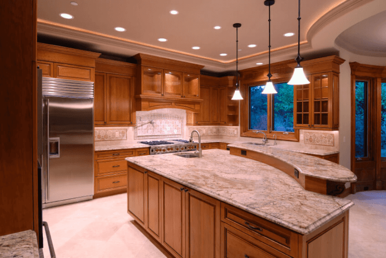 How to Build 2 Tier Kitchen Island - EasyHomeTips.org
