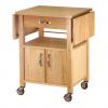The Jaw-Dropping Easiness: Kitchen Island on Wheels with Drop Leaf