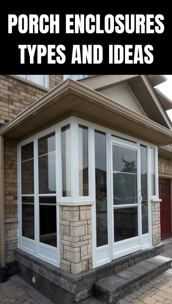 Back and Front Porch Enclosure Ideas