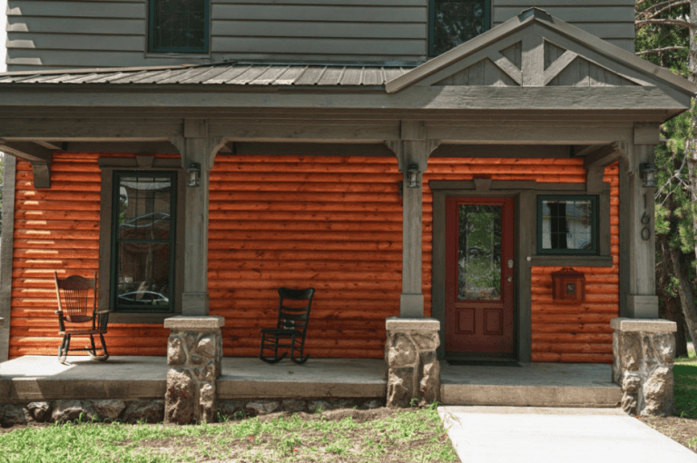 DIY Stone Porch Posts Wraps - EasyHomeTips.org