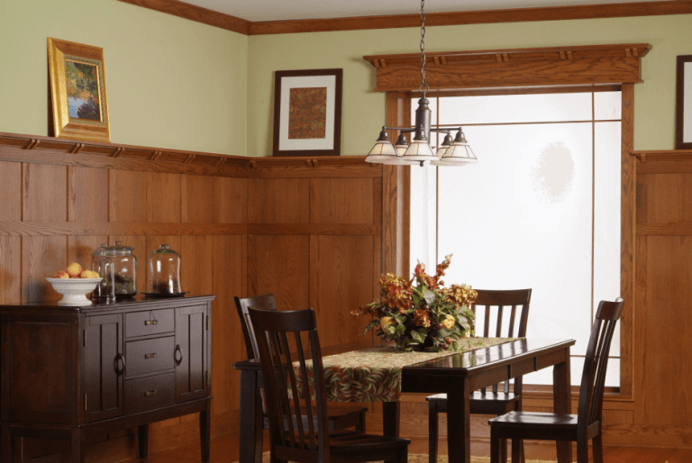 5 Dining Room Wall Paneling Ideas - EasyHomeTips.org