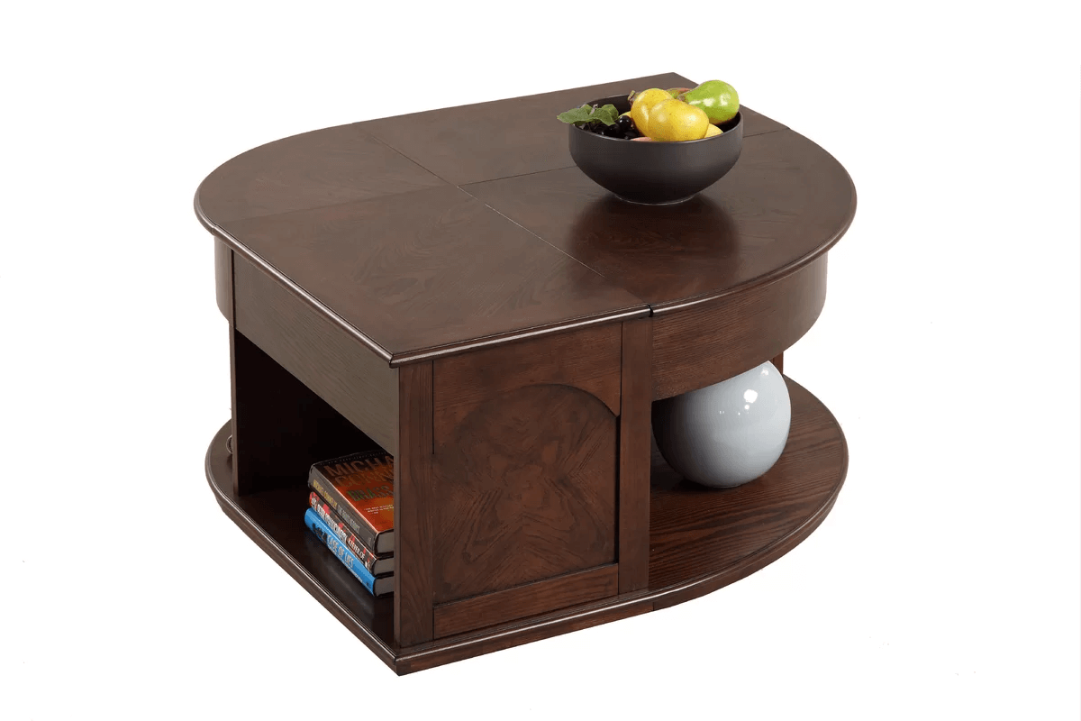 Daily Coffee Table with Double Lift-Top Ideas - EasyHomeTips.org