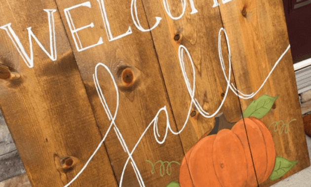 Best Idea DIY Fall Signs You Can Do Easily