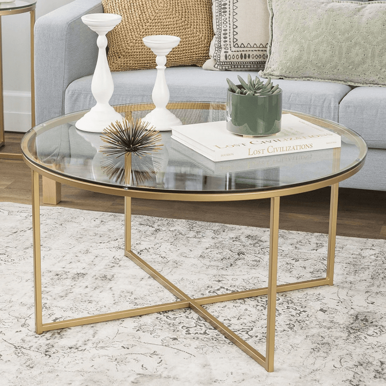 The Strategies on How to Decorate a Glass Top Coffee Table ...