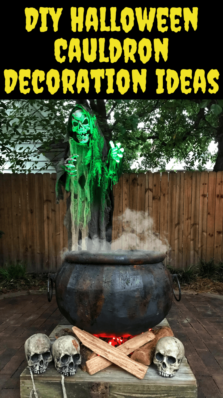 DIY Halloween Cauldron Decoration Ideas: Transform Your Home into a ...
