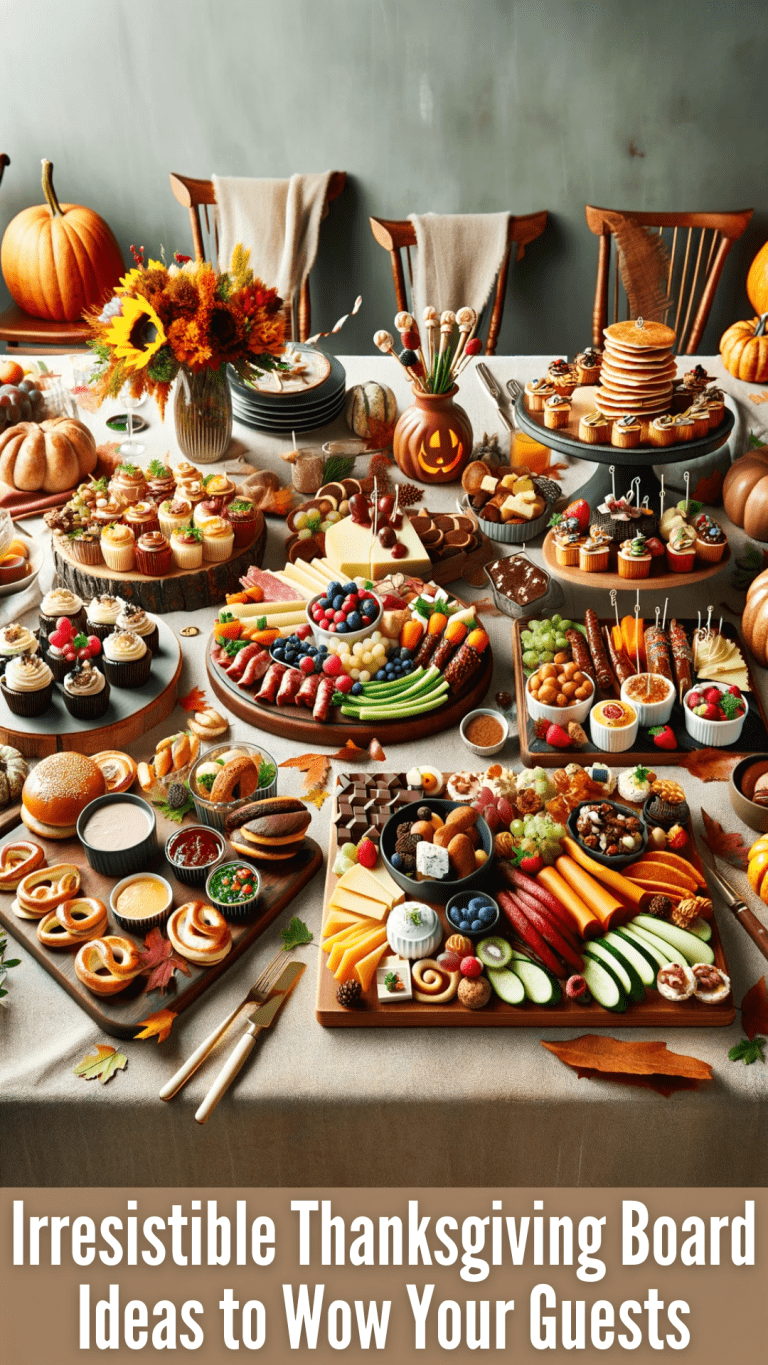 Irresistible Thanksgiving Board Ideas to Wow Your Guests - EasyHomeTips.org