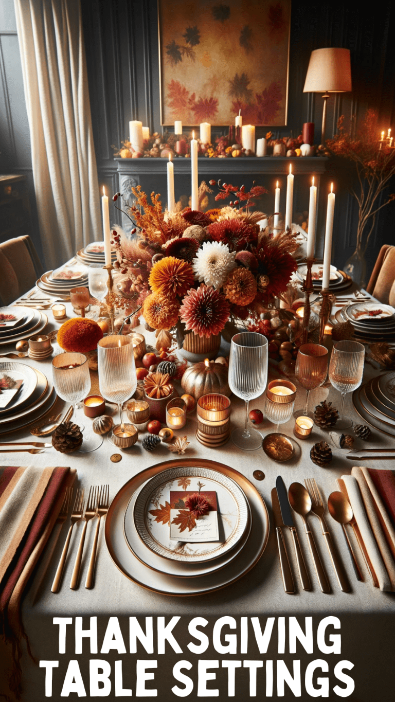 Elevate Your Thanksgiving Table Settings - A Guide to Impress Your ...