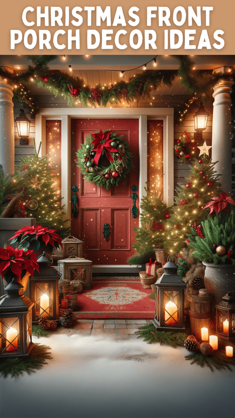 Transform Your Christmas Front Porch into a Winter Wonderland ...