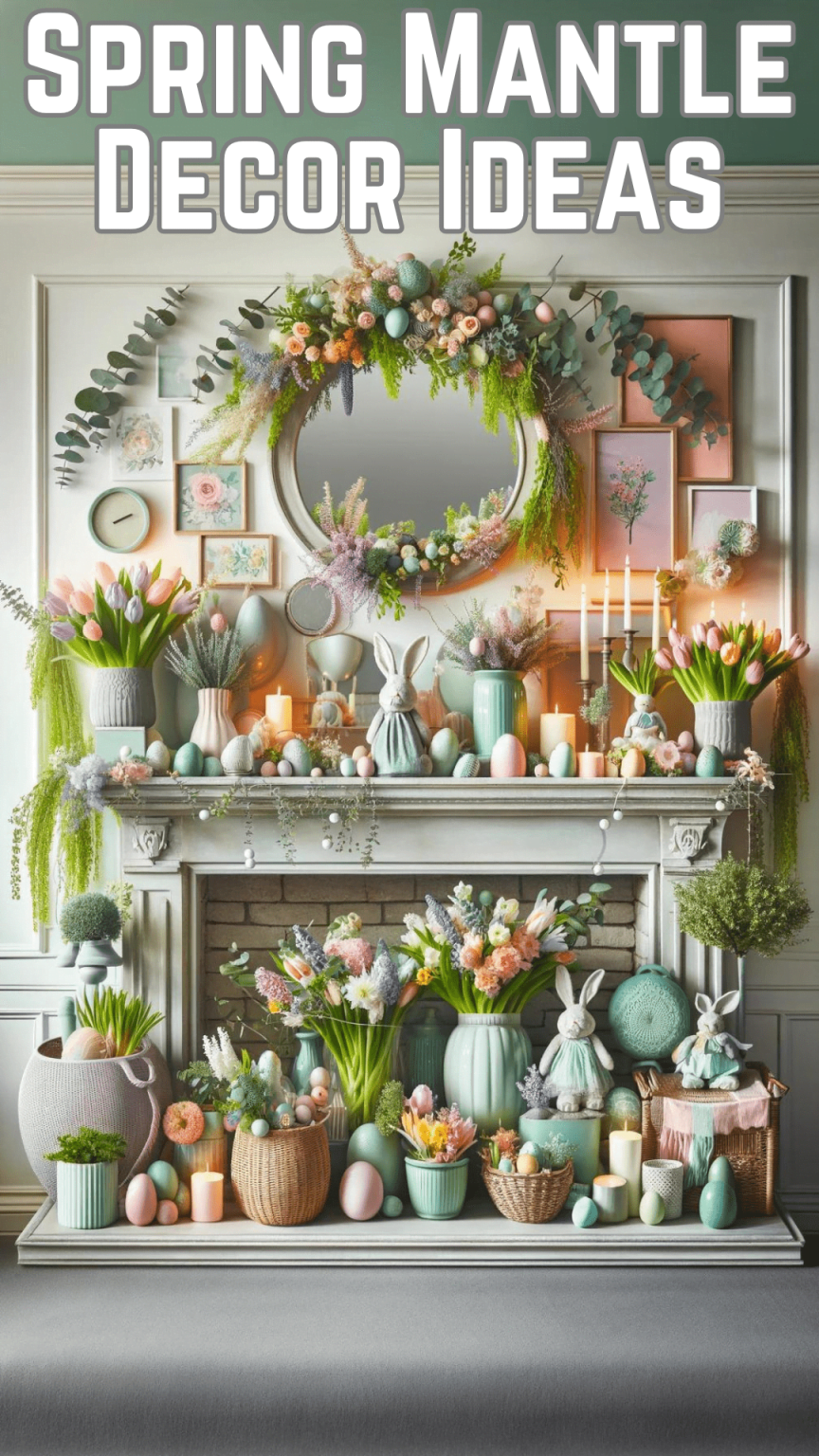 Elevate Your Home with Stunning Spring Mantle Decor Ideas ...
